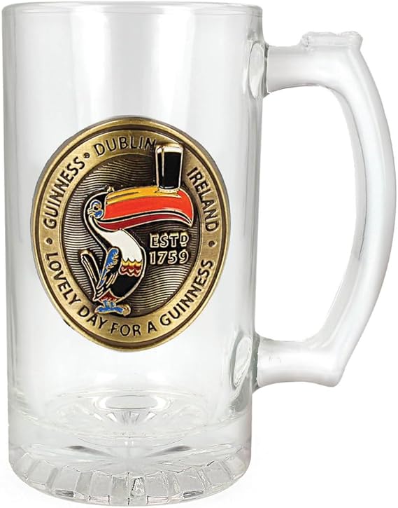 Amazon.com | Guinness Toucan Tankard Glass: Beer Mugs & Steins