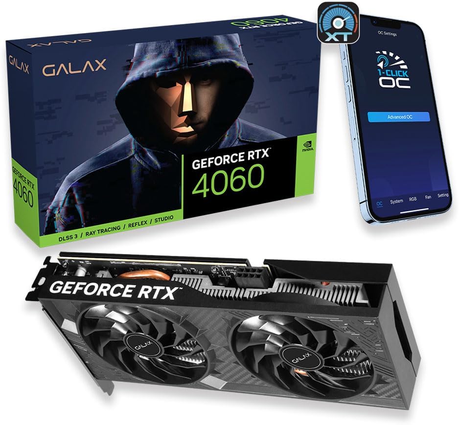 Placa de Vídeo Gigabyte NVIDIA GeForce RTX 4060 Gaming OC, 8GB, GDDR6 ...