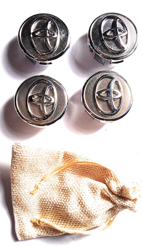 MVKS 4pcs Chrome Car Alloy Aloy Wheel Cap Wheel Hub Caps Centre Cover ...