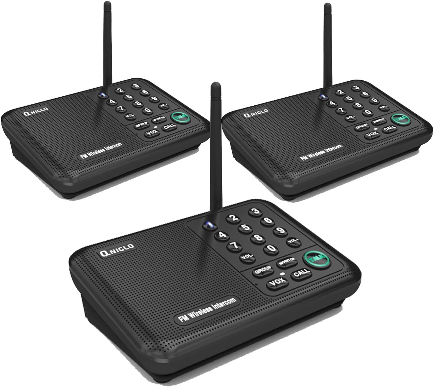 Amazon.com: Intercoms Wireless for Home, 5280 Feet Long Range Wireless ...