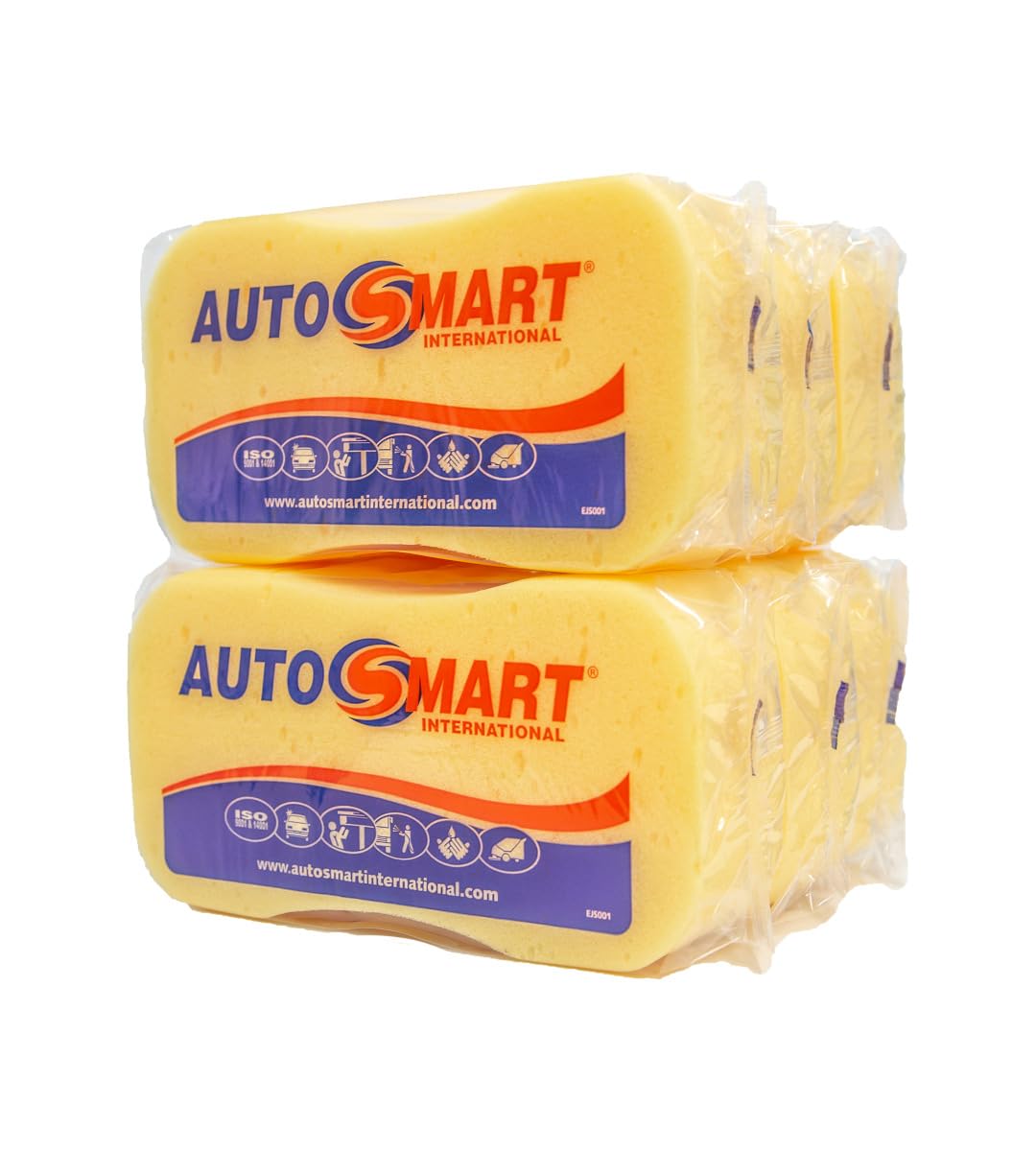 Autosmart Jumbo Sponge, Pk of 6, Official : Amazon.co.uk: Automotive