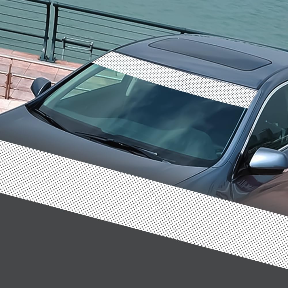 Amazon.com - nuoozy Universal Front and Rear Windshield Window Banner ...