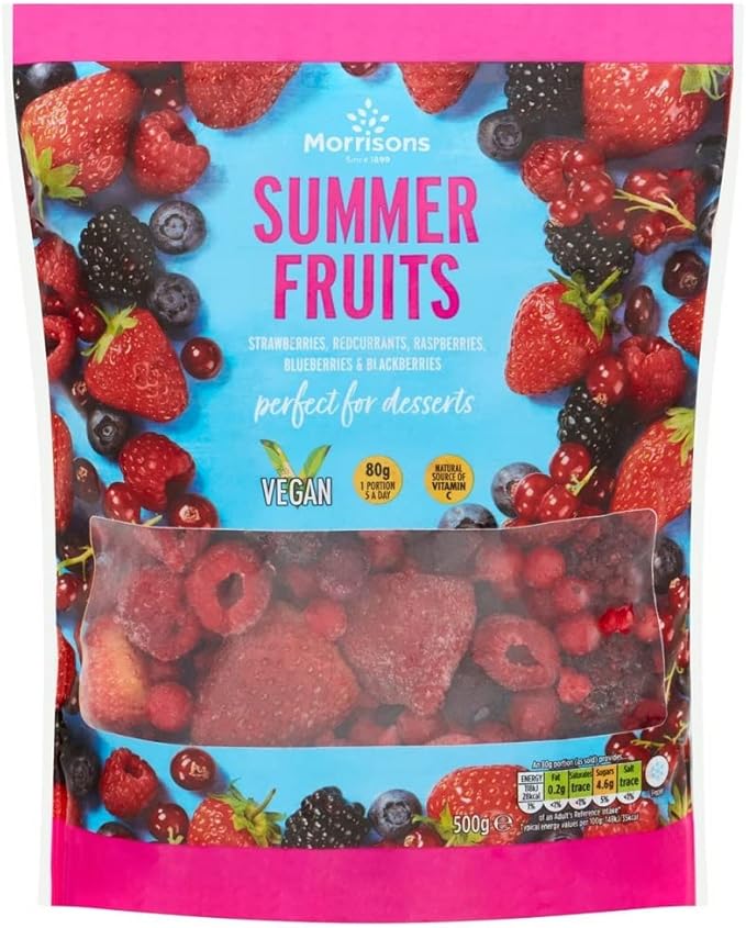 Morrisons Summer Fruits 430g : Amazon.co.uk: Grocery