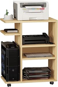 Amazon.com: CPU Stand CPU Stand 4-Layer Heavy-Duty Printer Bracket Pc ...