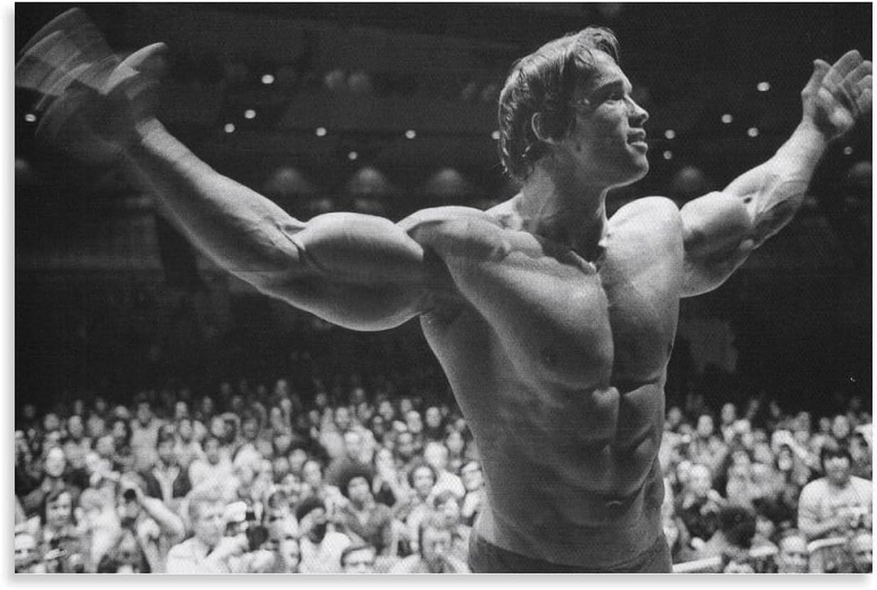 Amazon.com: Generic Arnold Schwarzenegger Bodybuilding Poster, Gym ...