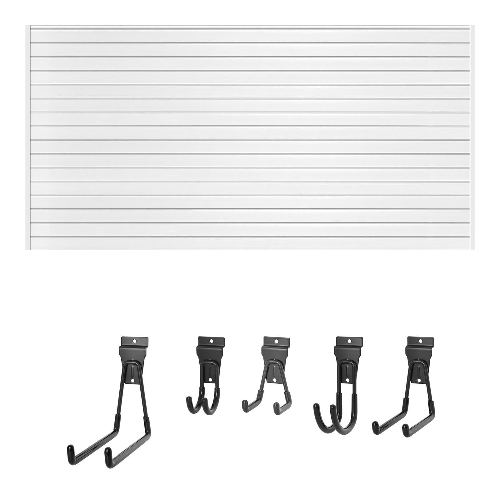 Slat Wall Paneling 32 Sq Ft Slatwall Panel Garage Wall | Desertcart ...