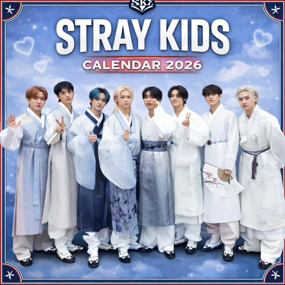 Calendar Stray Kids 2026 : STRYKDISUDS: Amazon.sg: Books