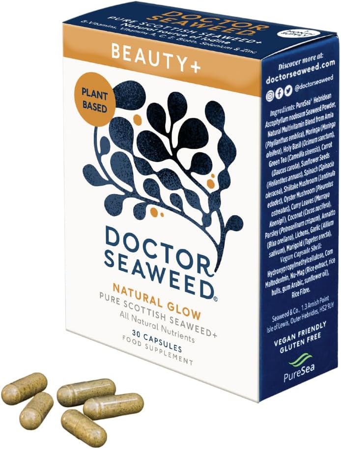 Doctor Seaweed's | Beauty+ Capsules | 1 Months Supply | Organic ...