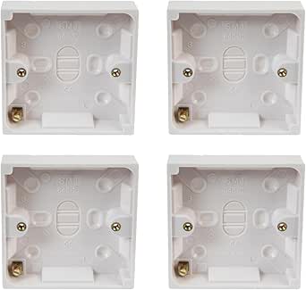 rhinocables Ethernet Back Box for Faceplates, Fits Wall Plate for ...