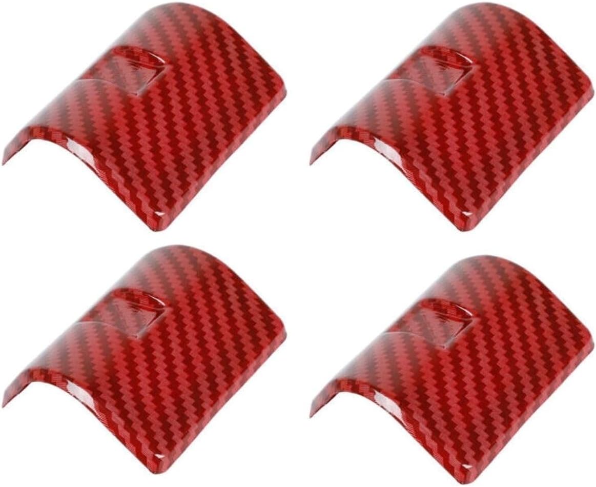 Amazon.com: XIOUMAAN 4 Set of - Car Engine Hood Switch Button Cover ...