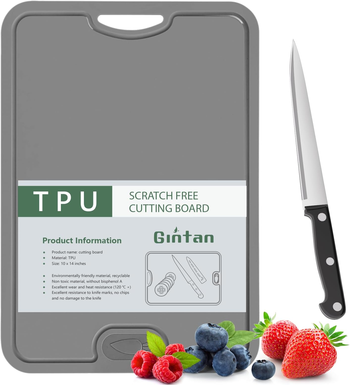 CandL TPU chopping boards GN 1/1 / catering / chopping board / HACCP ...