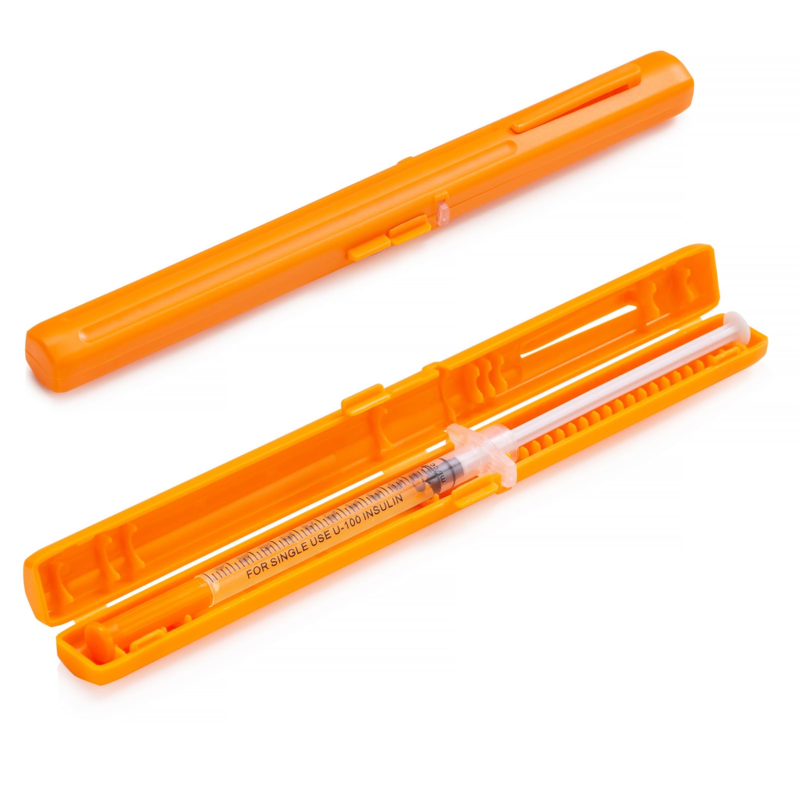 Portable Travel Case for Pre-Filled Insulin Syringes - Secure and ...