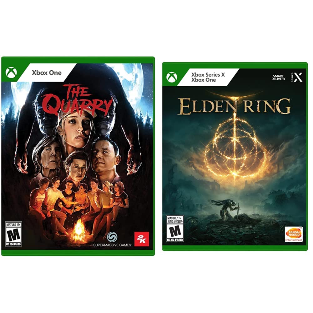 Amazon.com: The Quarry (Xbox One) and Elden Ring (Xbox Series X) Bundle ...