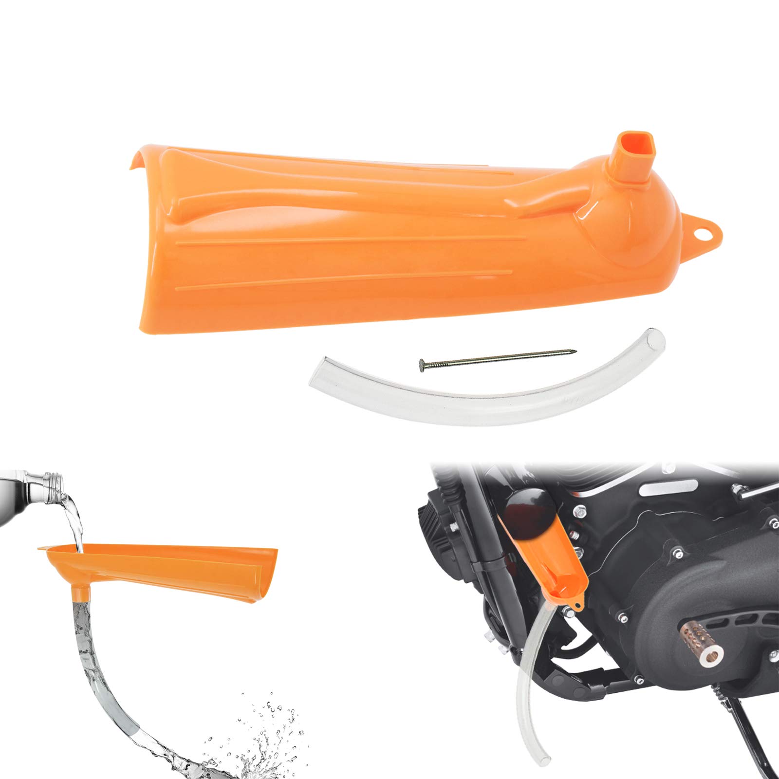 Snapklik.com : HDBUBALUS Crankcase Fill Funnel Primary Case Oil Fill ...