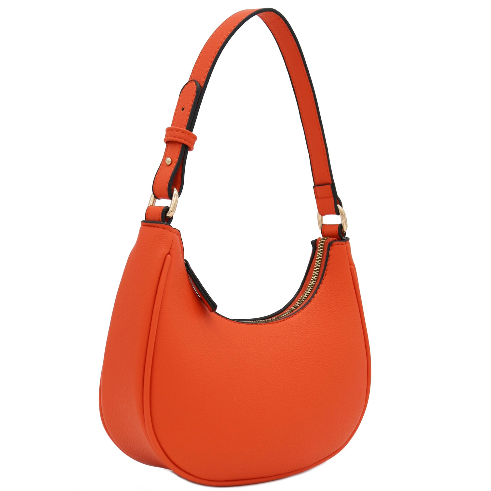 Snapklik.com : FashionPuzzle Small Crescent Shoulder Bag Underarm Purse