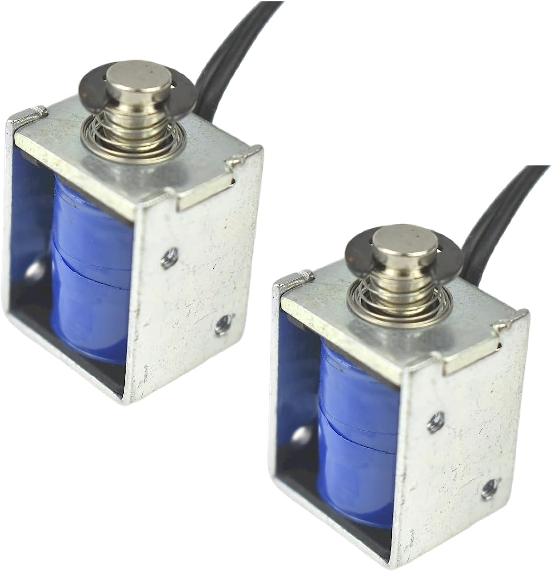 Amazon.com: CHANCS DC 6-12V Micro Push Pull Solenoid Electromagnet Mini ...