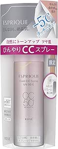 Amazon | ESPRIQUE(エスプリーク) ひんやりタッチ CCスプレー UV 50 E ファンデーション ほんのり血色感のある肌色 60g 無香料 1 個 | ESPRIQUE ...