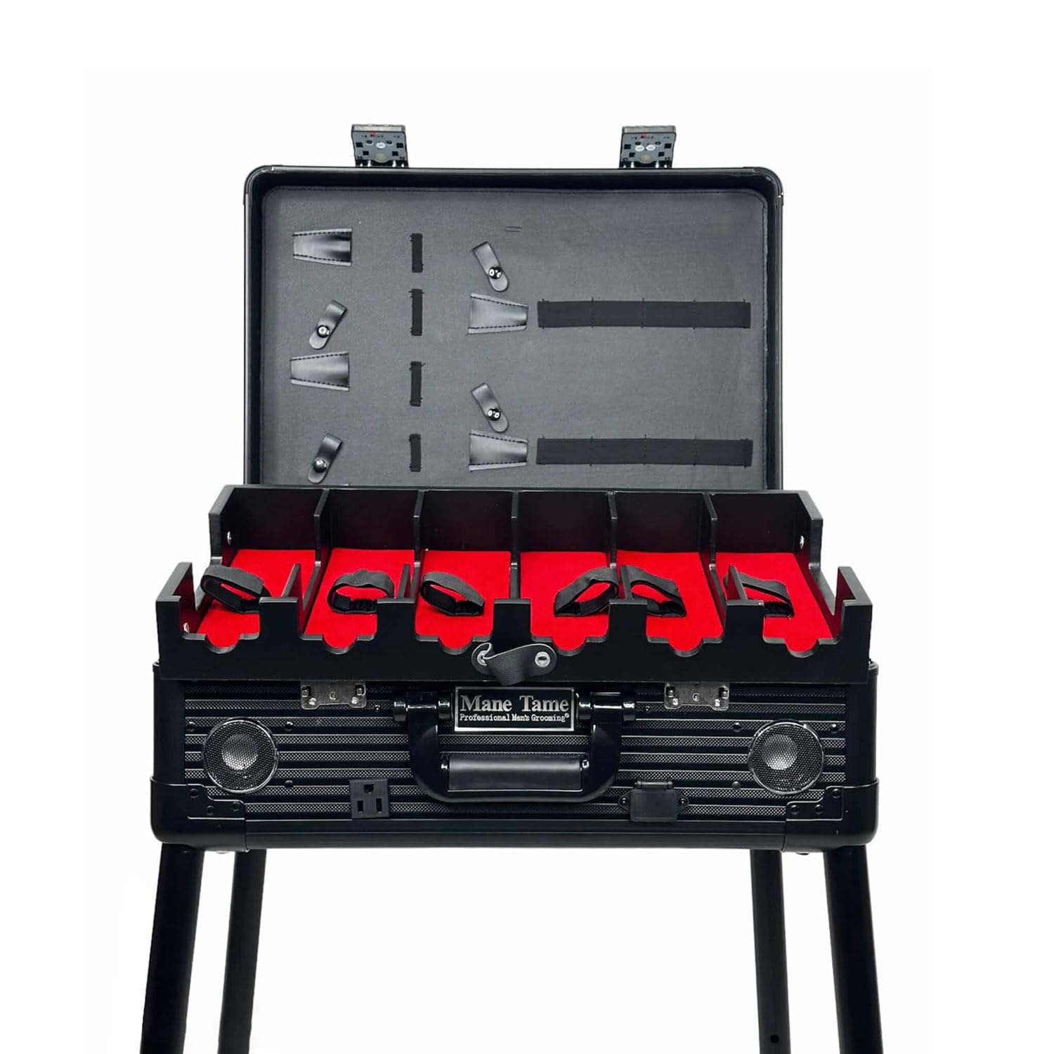 Amazon.com: MANE TAME Barber Case - VIP Mobile Barber Station- Black ...