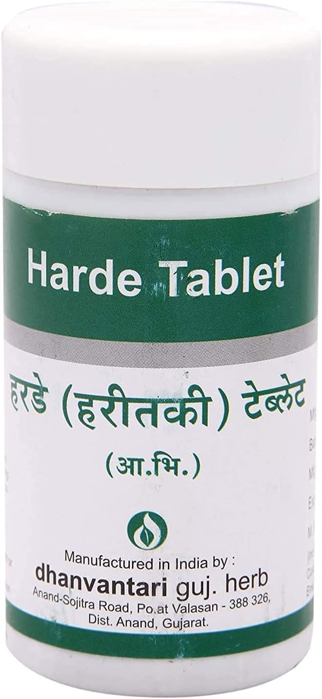Amazon.com: Dhanvantari Ayurvedic Harde Tablet (500g) : Health & Household