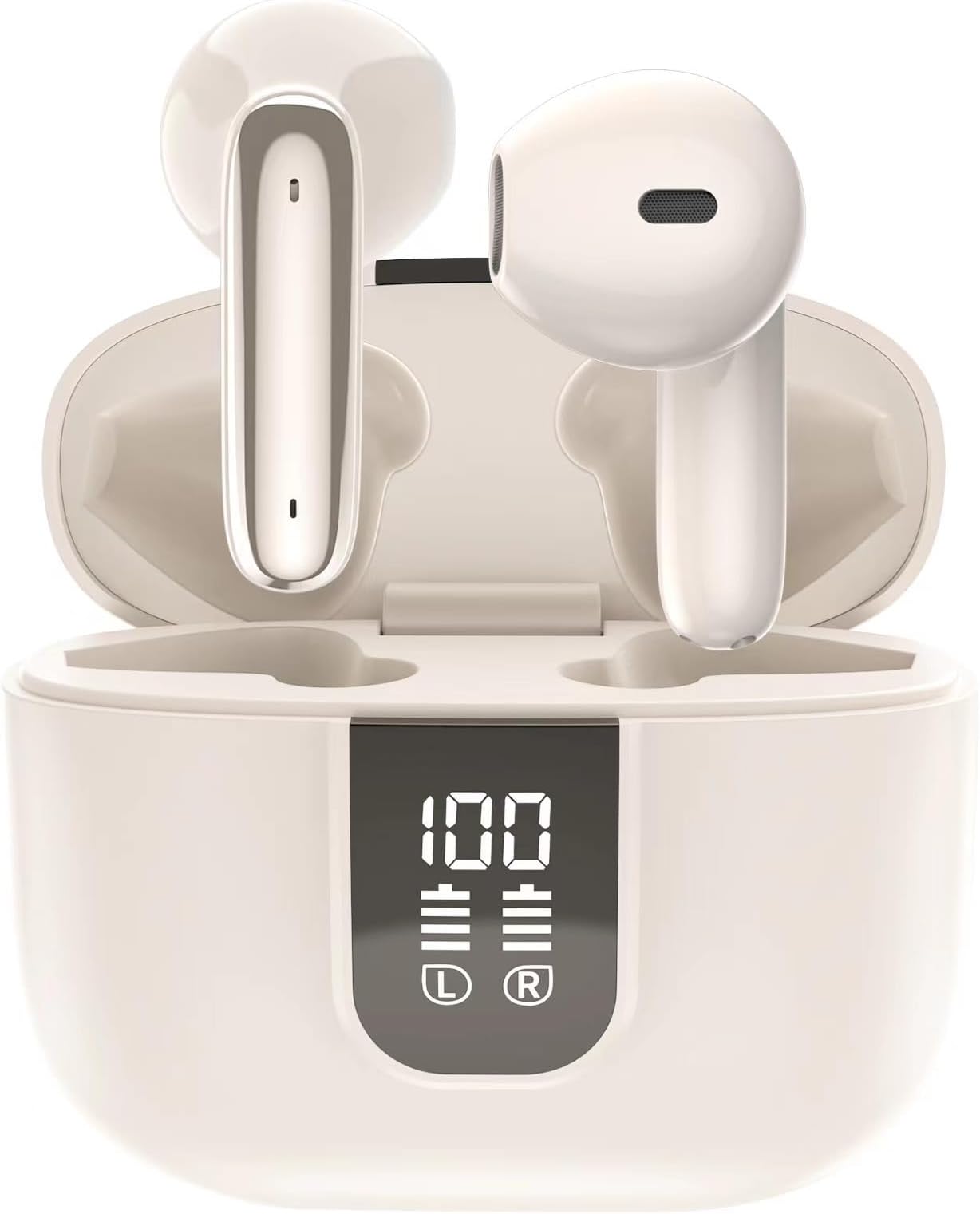 Amazon.com: QCY T11 True Wireless Earbuds with 4 Mics Noise Cancelling ...