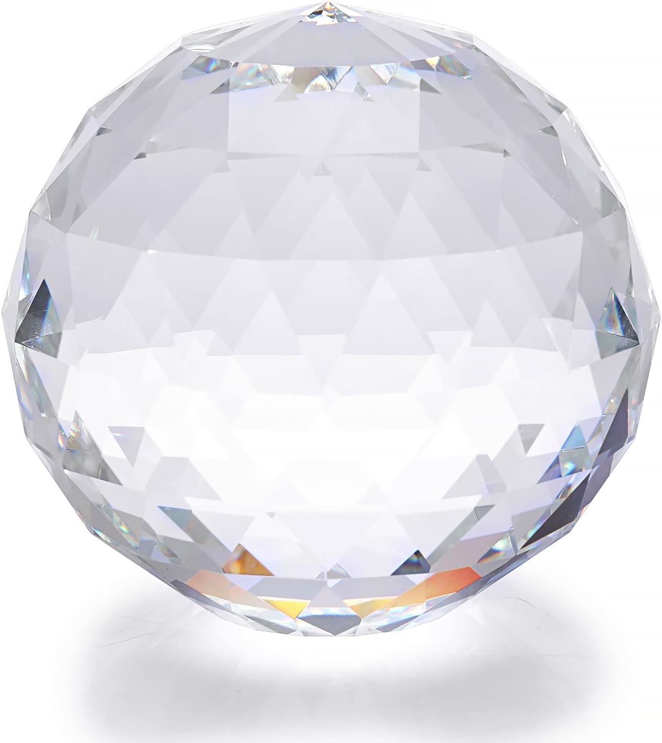 Hilitand Cut Crystal Prisms Clear Glass Prisms Ball for Home ...
