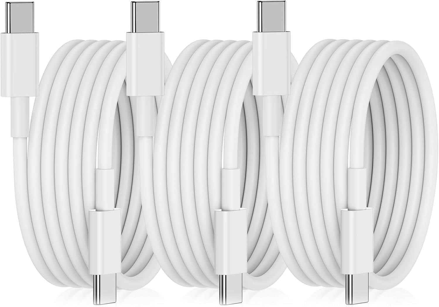 Amazon.com: iPhone 15 Charger Cable 60W,4Pack 6ft Apple USB C to USB C ...