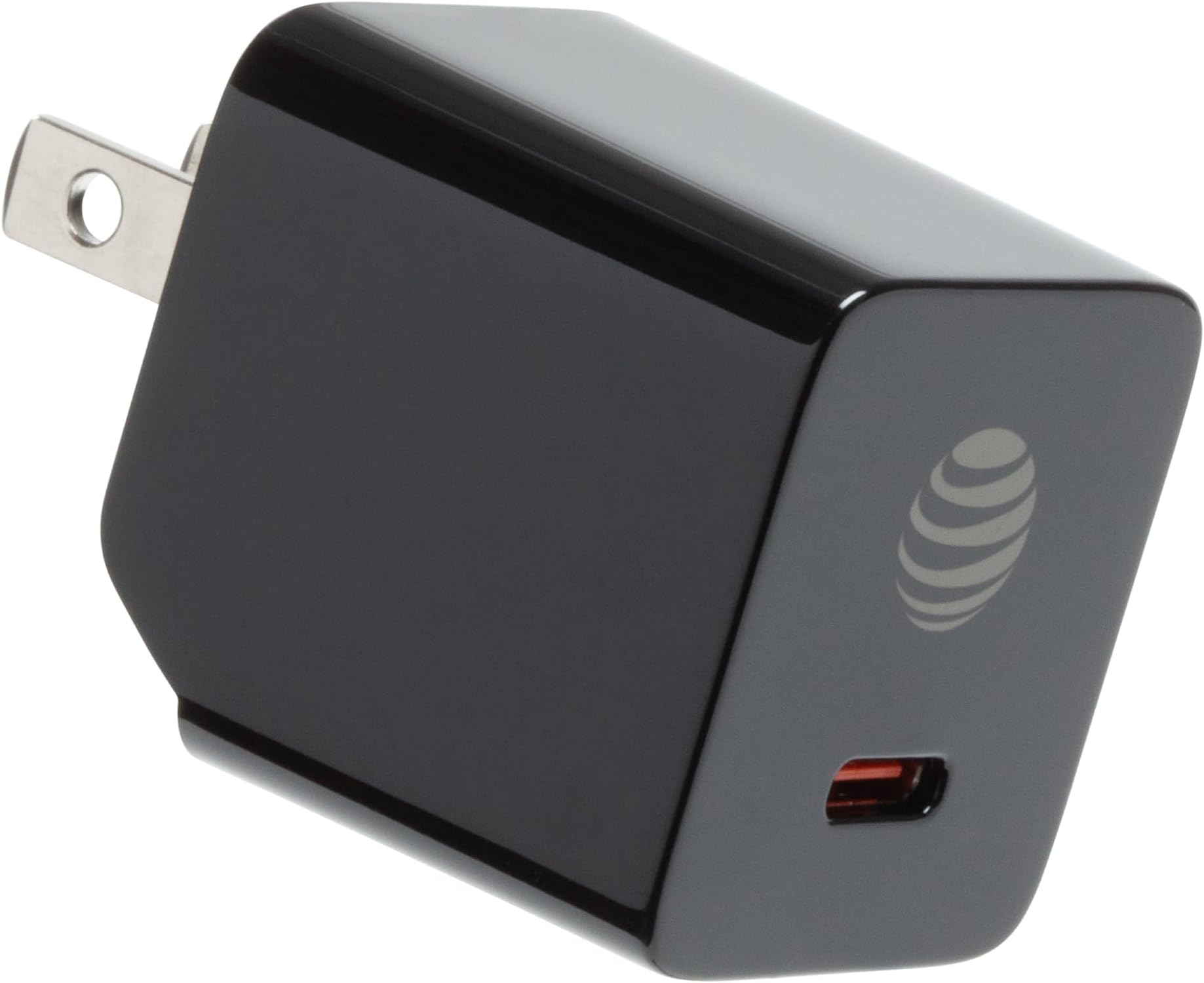 Amazon.com: AT&T USB-C Fast Charging Wall Charger Cube Foldable Power ...
