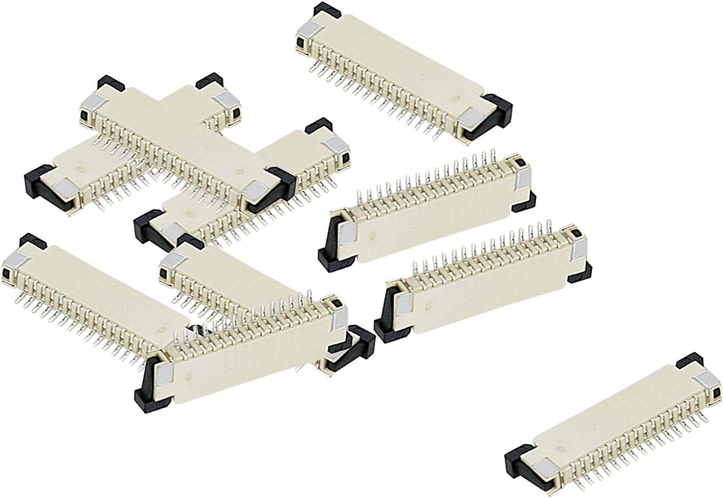 Amazon.com: Dahszhi FPC/FFC Ribbon Cable Connectors 15 Pin 1.0mm Pitch ...