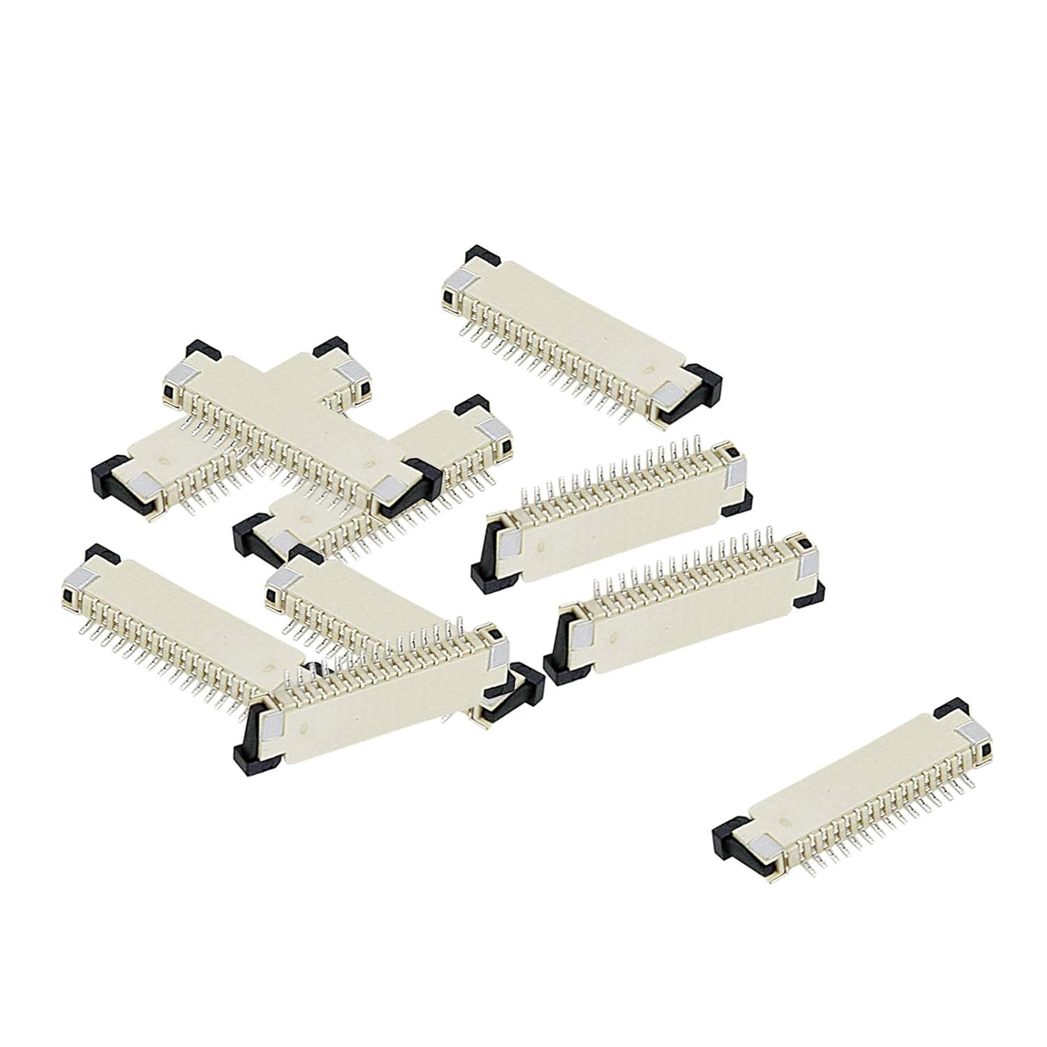 Amazon.com: Dahszhi FPC/FFC Ribbon Cable Connectors 15 Pin 1.0mm Pitch ...