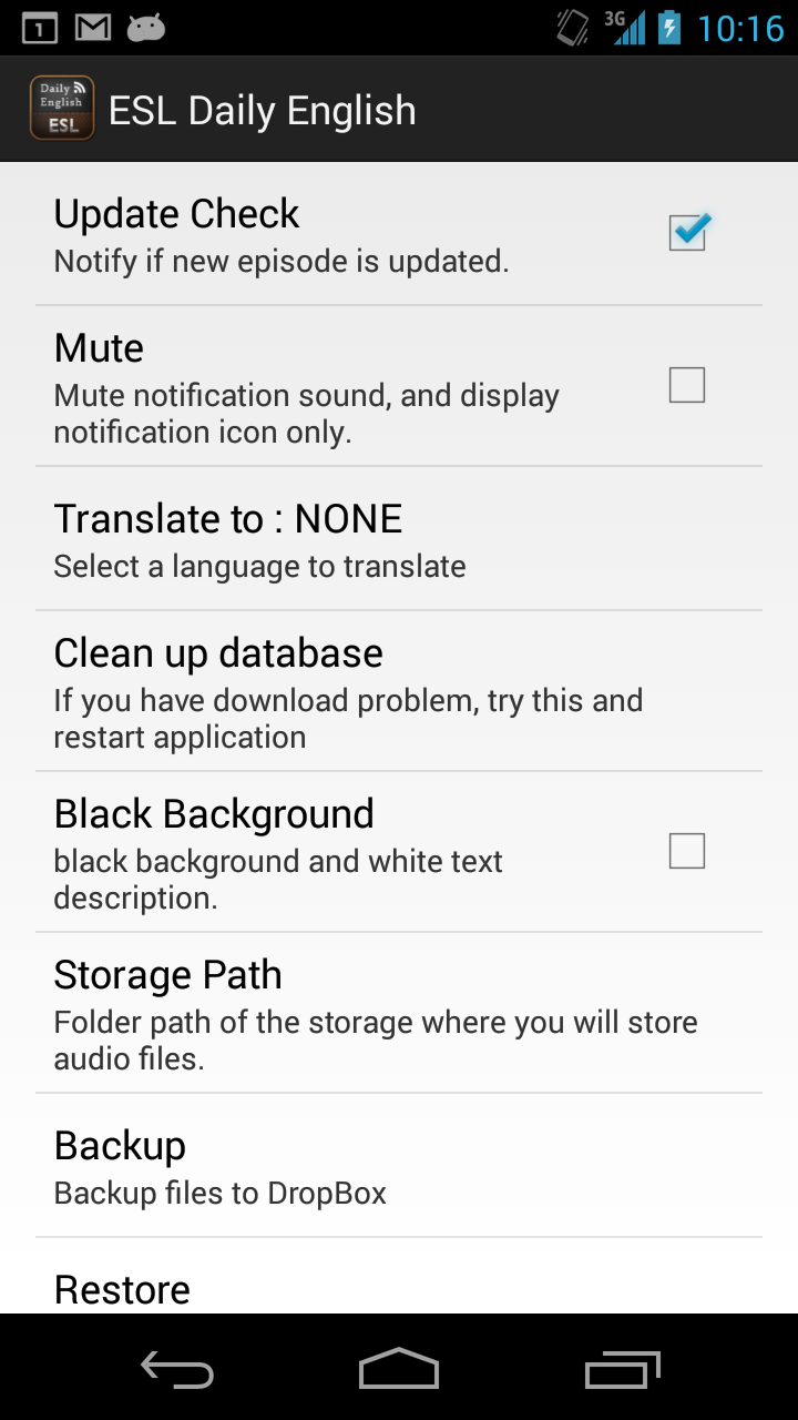 ESL Daily English - App on Amazon Appstore