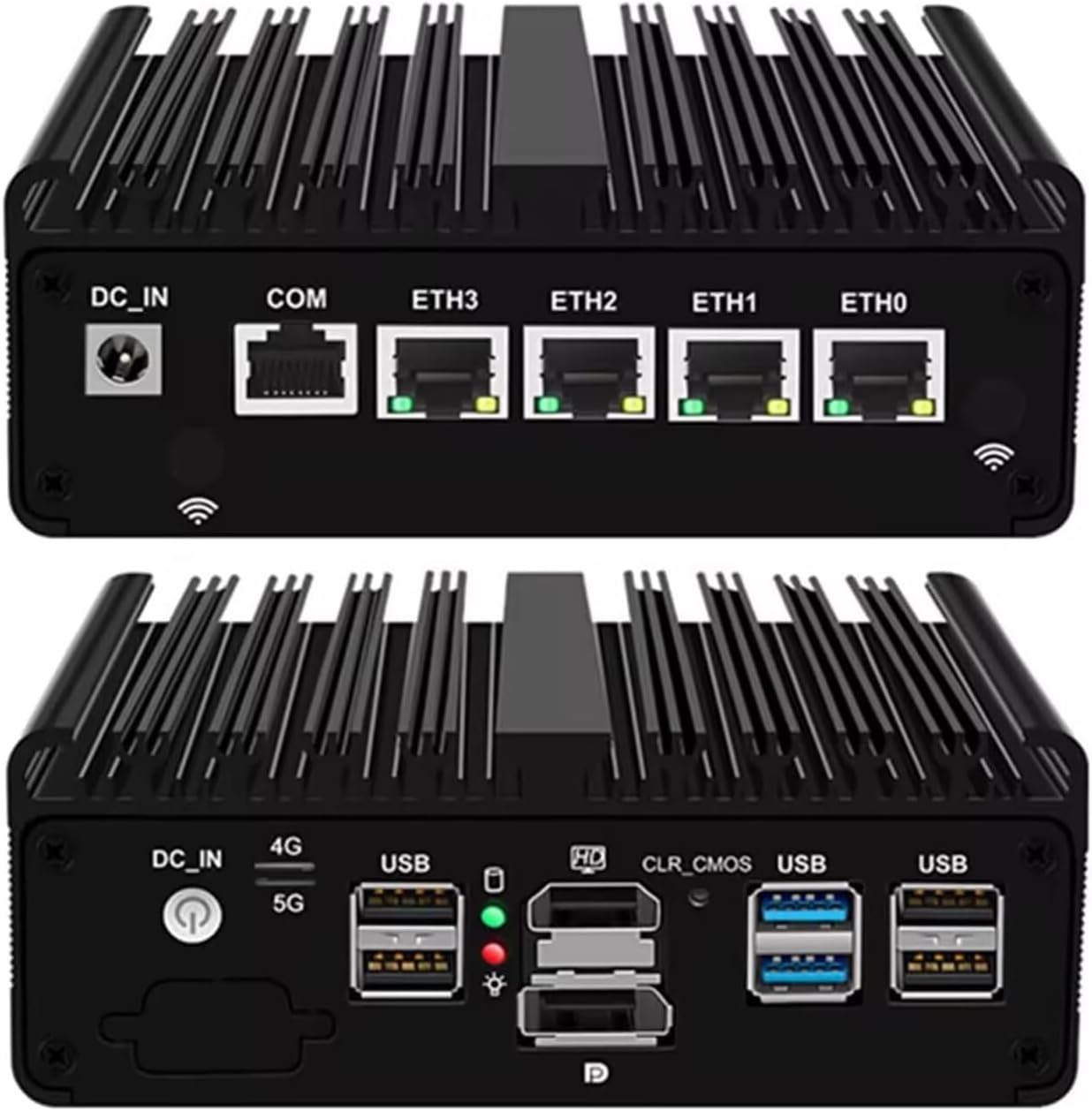 Amazon.com: Firewall Micro Appliance N150（Upgraded N100, 4C/4T）,4Xi226 ...