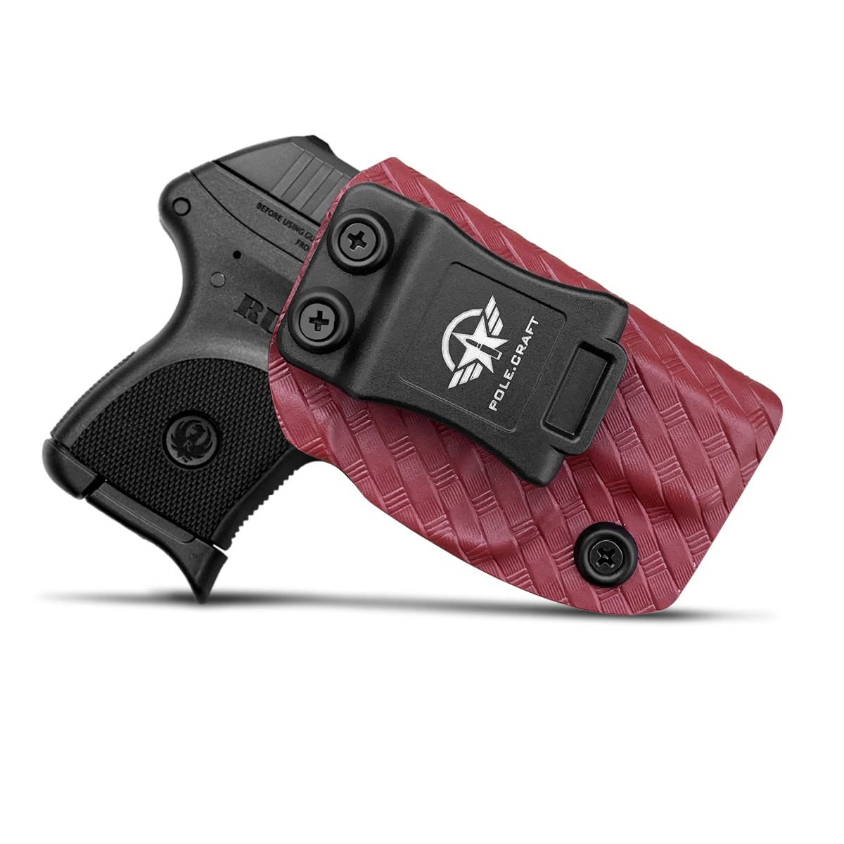Snapklik.com : Ruger LCP 380 Holster, Carbon Fiber Kydex Holster IWB ...