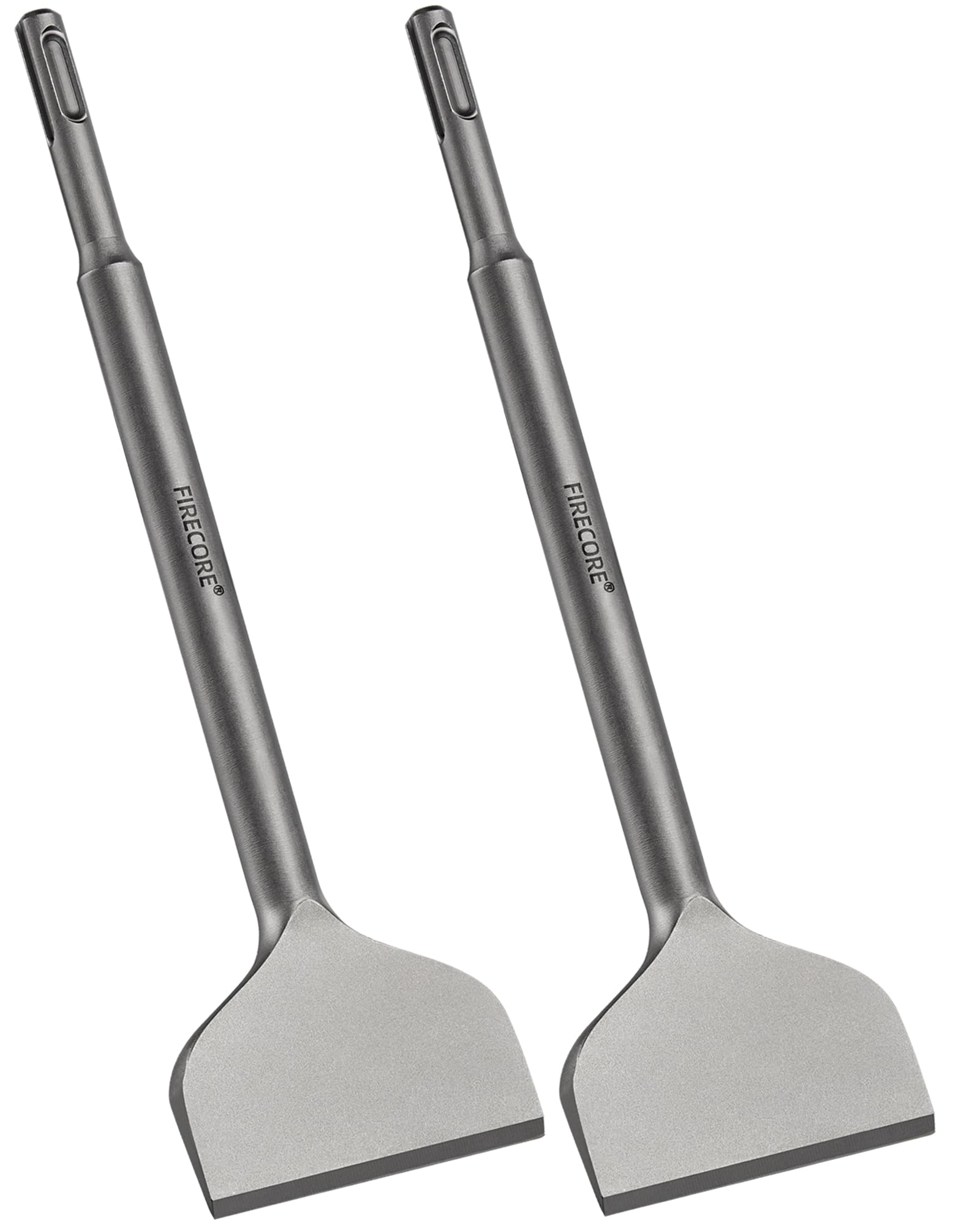 Snapklik.com : Firecore 2Pcs SDS Plus Chisel 3-inch Wide Cranked Angled ...
