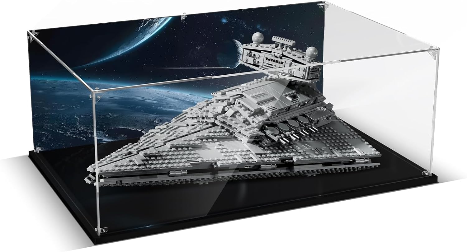 Amazon.com: Acrylic Display Case for Lego Star Wars Imperial Star ...
