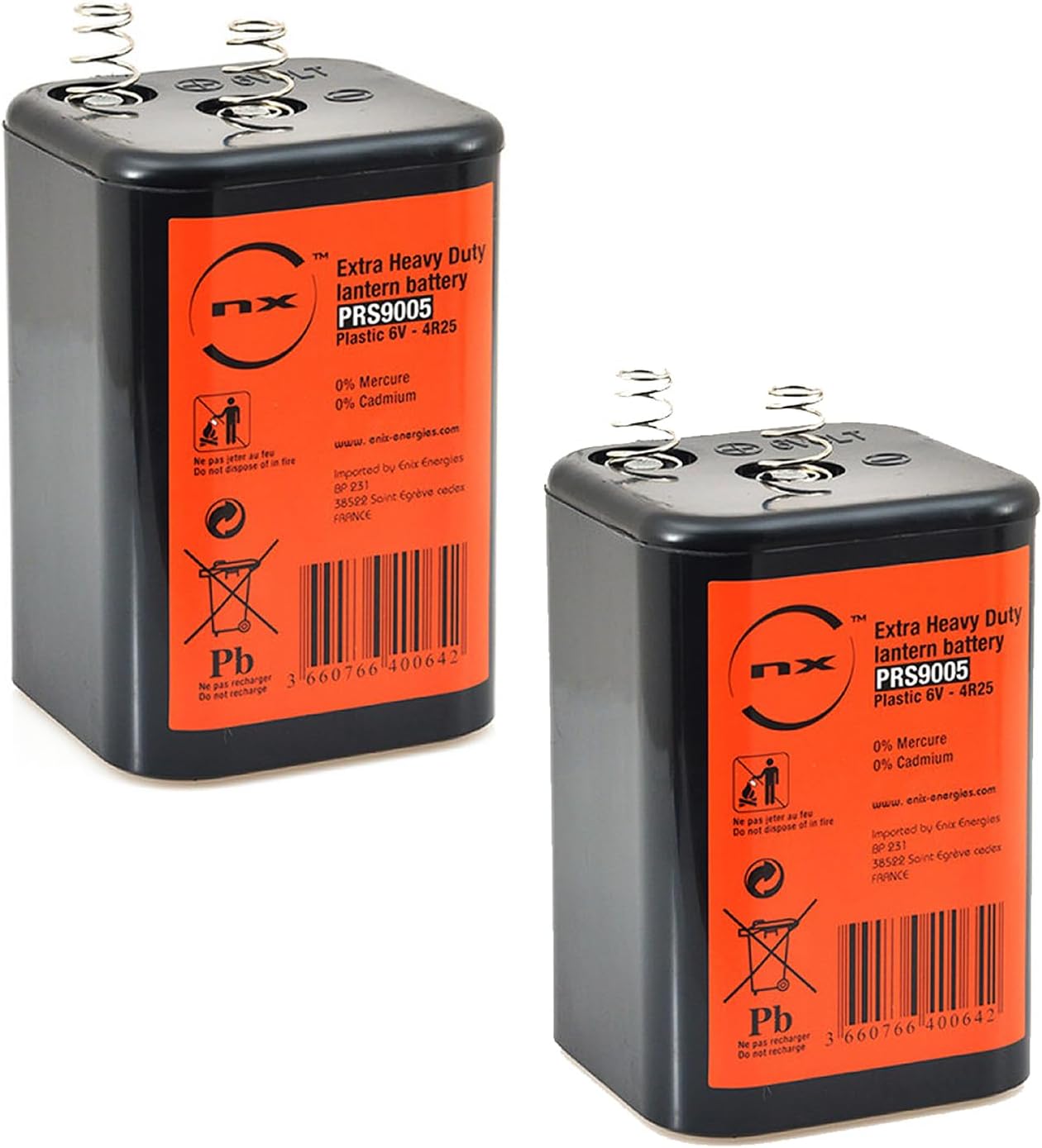 ANSMANN 4R25 6 Volt Zinc Carbon Battery: Amazon.co.uk: Electronics & Photo