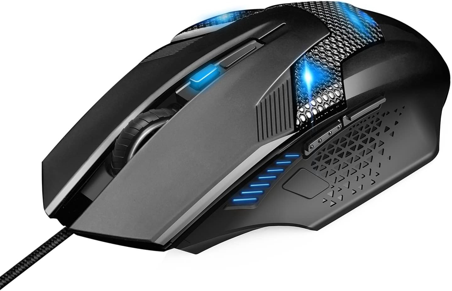TECKNET RGB Gaming Mouse with 6 Programmable Buttons, Gaming Sensor up ...