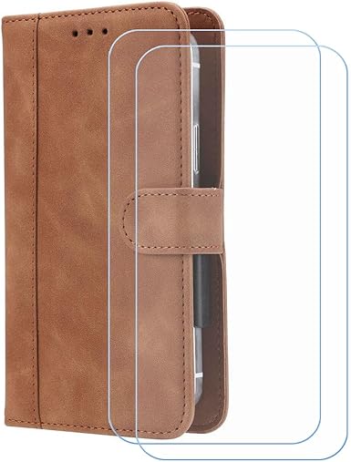 LCEHTOGYE Cover for Samsung Galaxy M16 5G + 2 Slice HD Tempered Glass ...