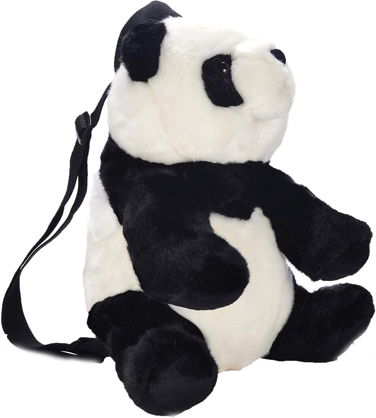 Amazon.com | zgyad Large Children Panda Furry Shoulder Pack 17 inches ...