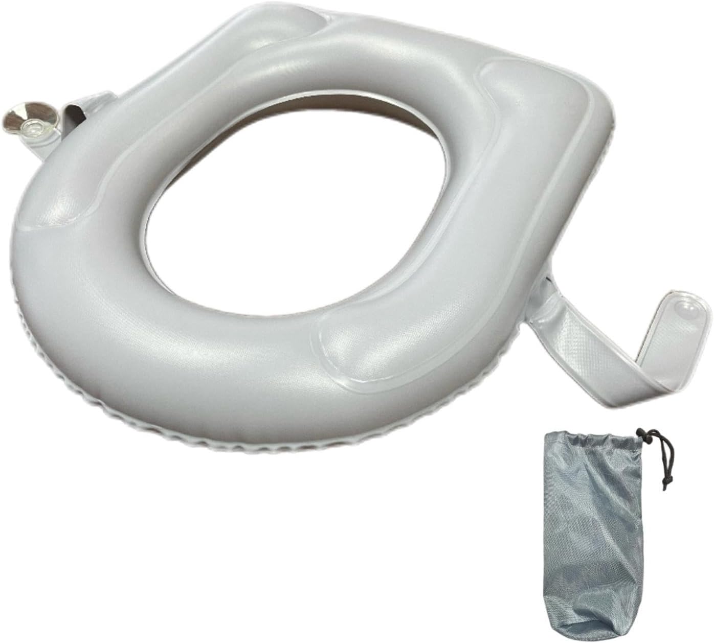 Amazon.com: Inflatable Raised Toilet Seat with Suction Cups - Portable ...