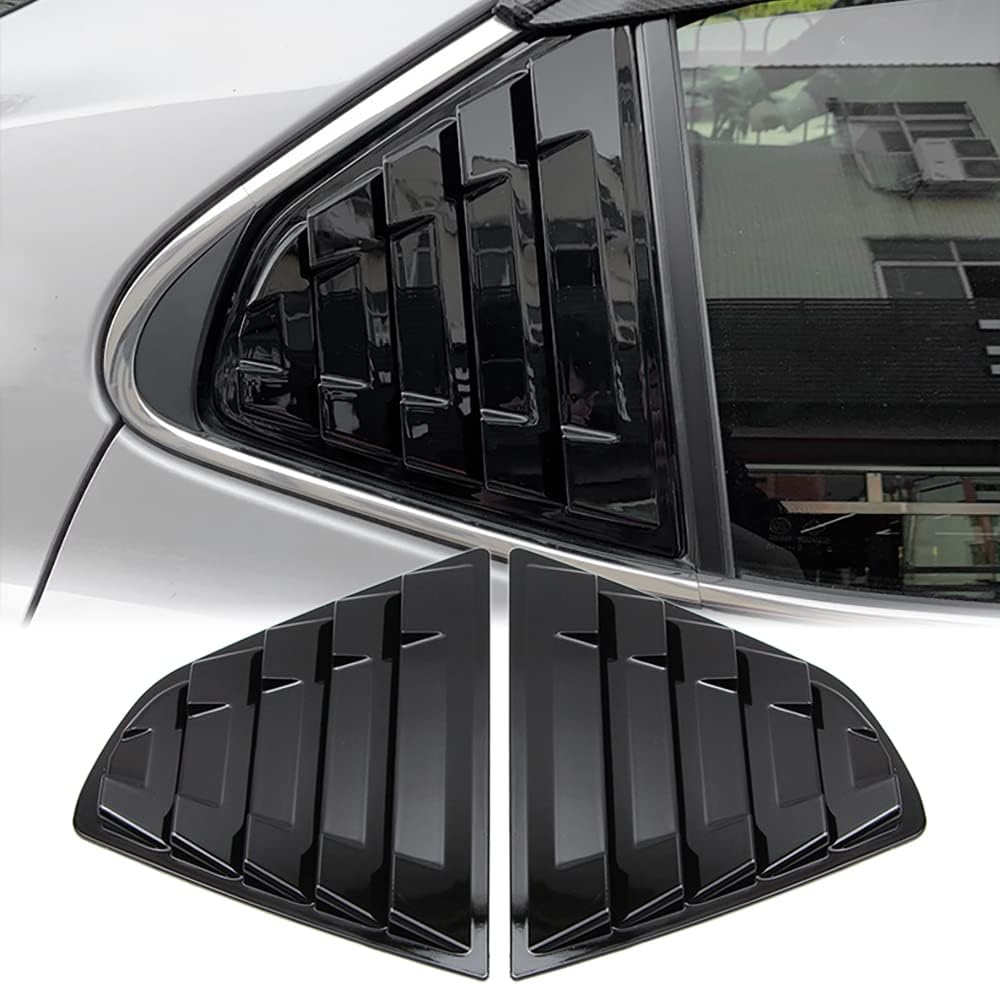 Amazon.com: Dreamseek Rear Side Window Louvers for Toyota Camry 2018 ...