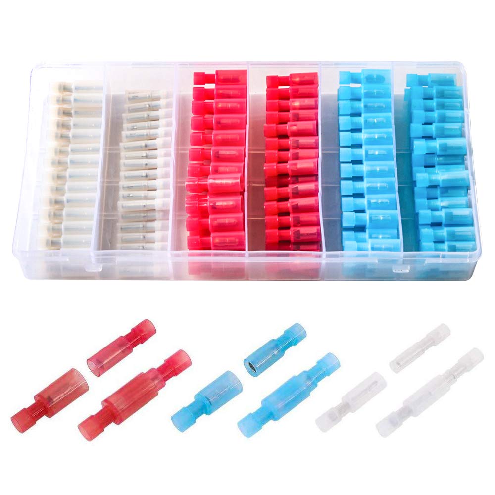 Snapklik.com : PONFY 220PCS Nylon Fully Insulated Bullet Connectors