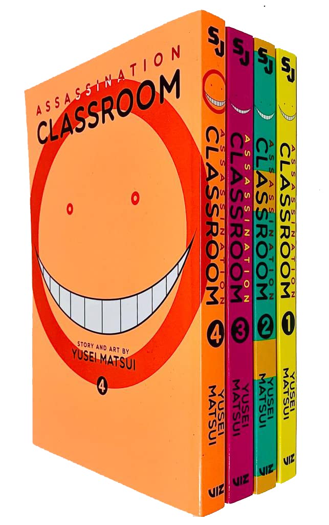 Assassination Classroom Series Vol 1-4 Collection 4 Books Set By Yusei ...