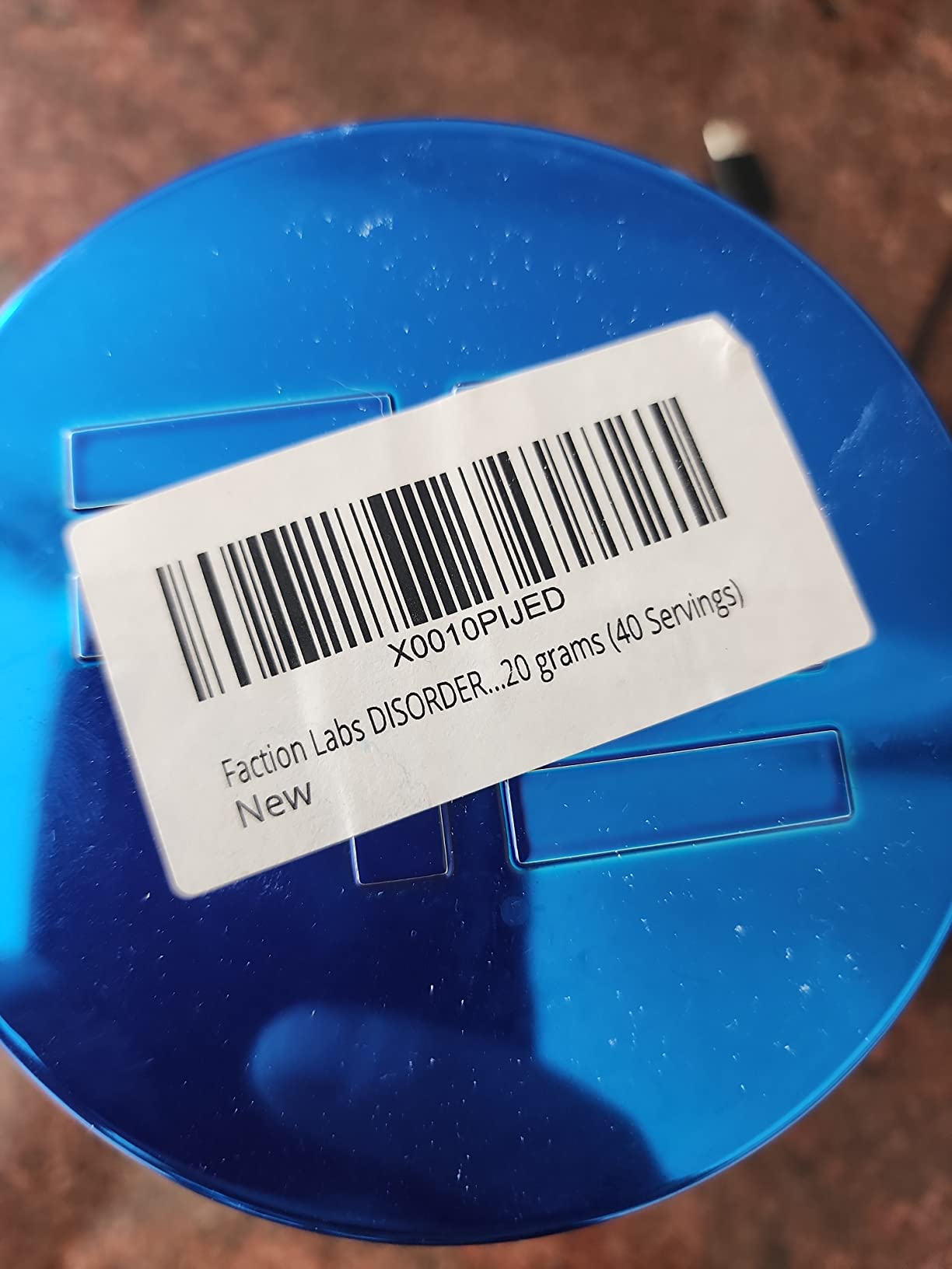 Faction Labs DISORDER Pre Workout Powder - Purple Reign Flavour, 450 ...