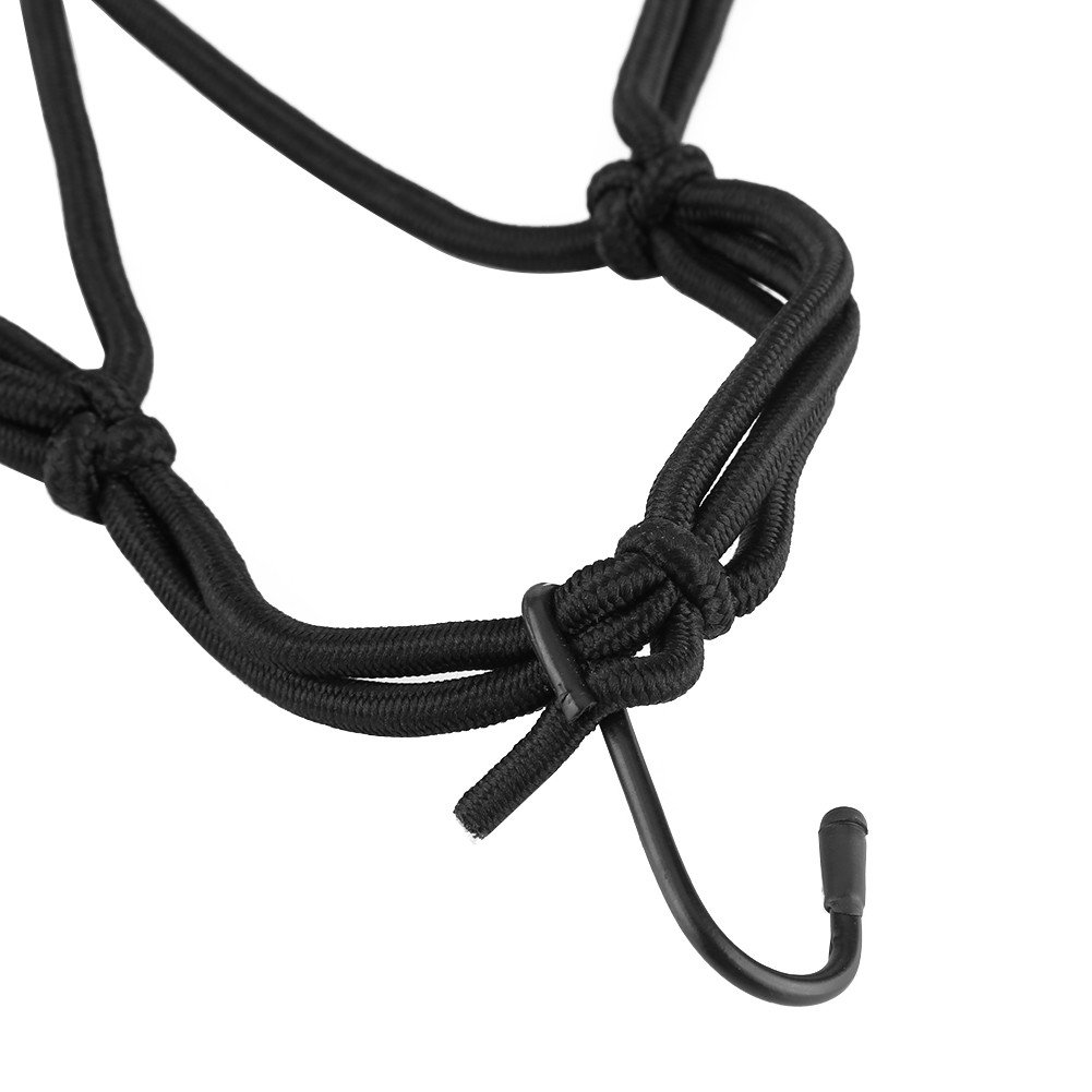 Kids Motorcycle Helmet Motorcycle Cargo Net - 15x15 Inch Elastic Mesh ...