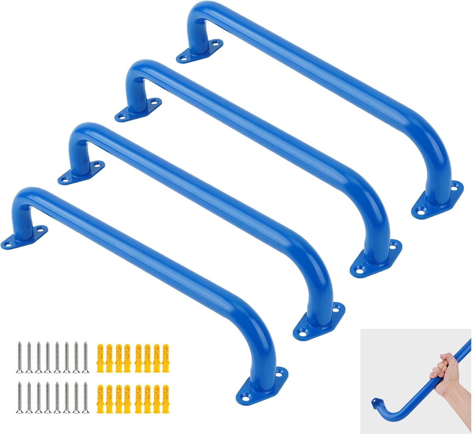 Amazon.com: BiJun17 inch Metal Playground Handles,Monkey Bars Indoor ...