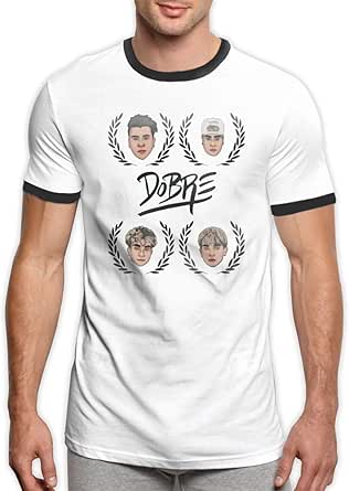 Amazon.com: Men's Tee Shirts Dobre Twins Dobre Brothers Print T Shirt ...