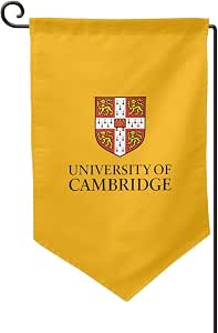 Amazon.com : Cambridge University Logo Garden Flag - Double Sided ...