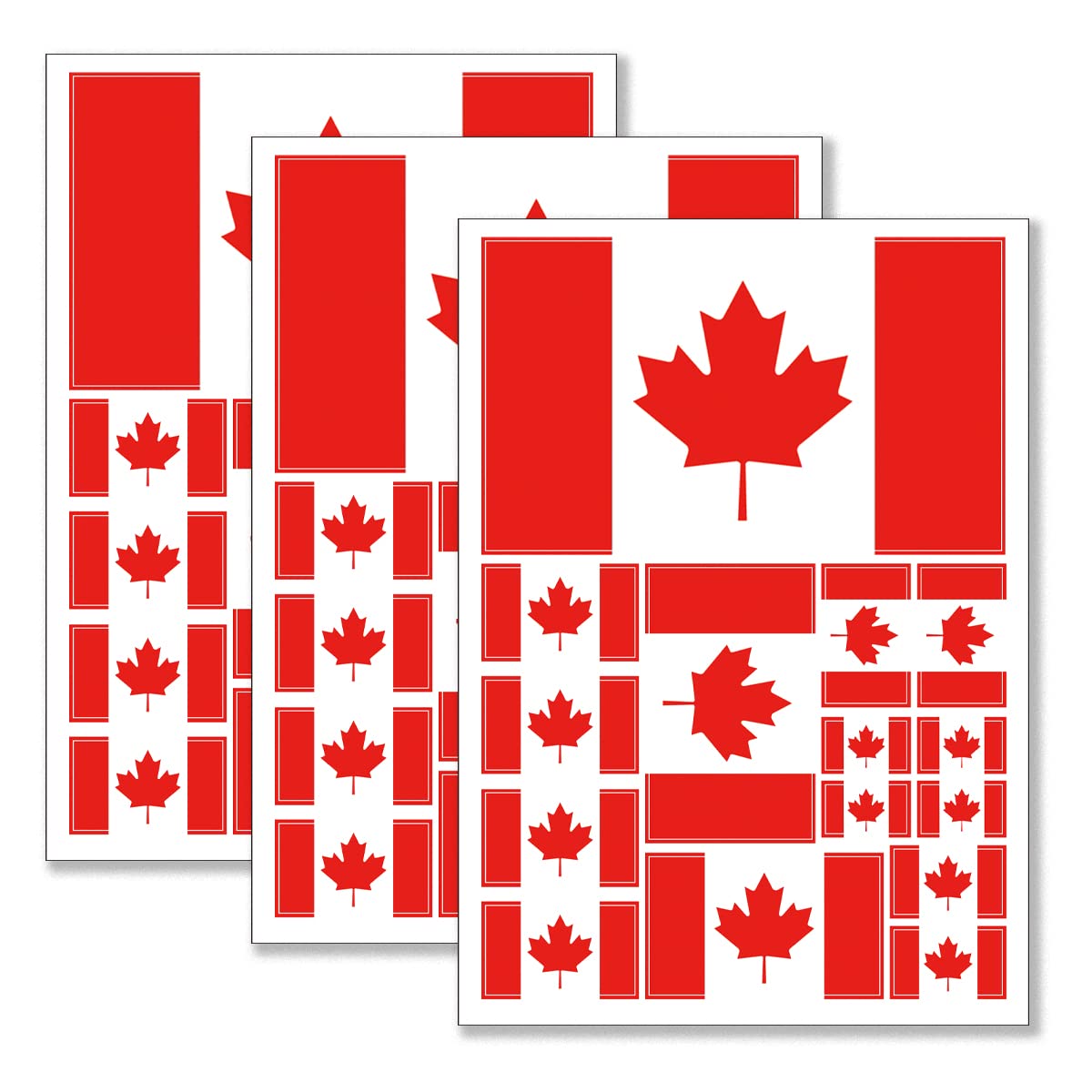 Multiple Flags Canada