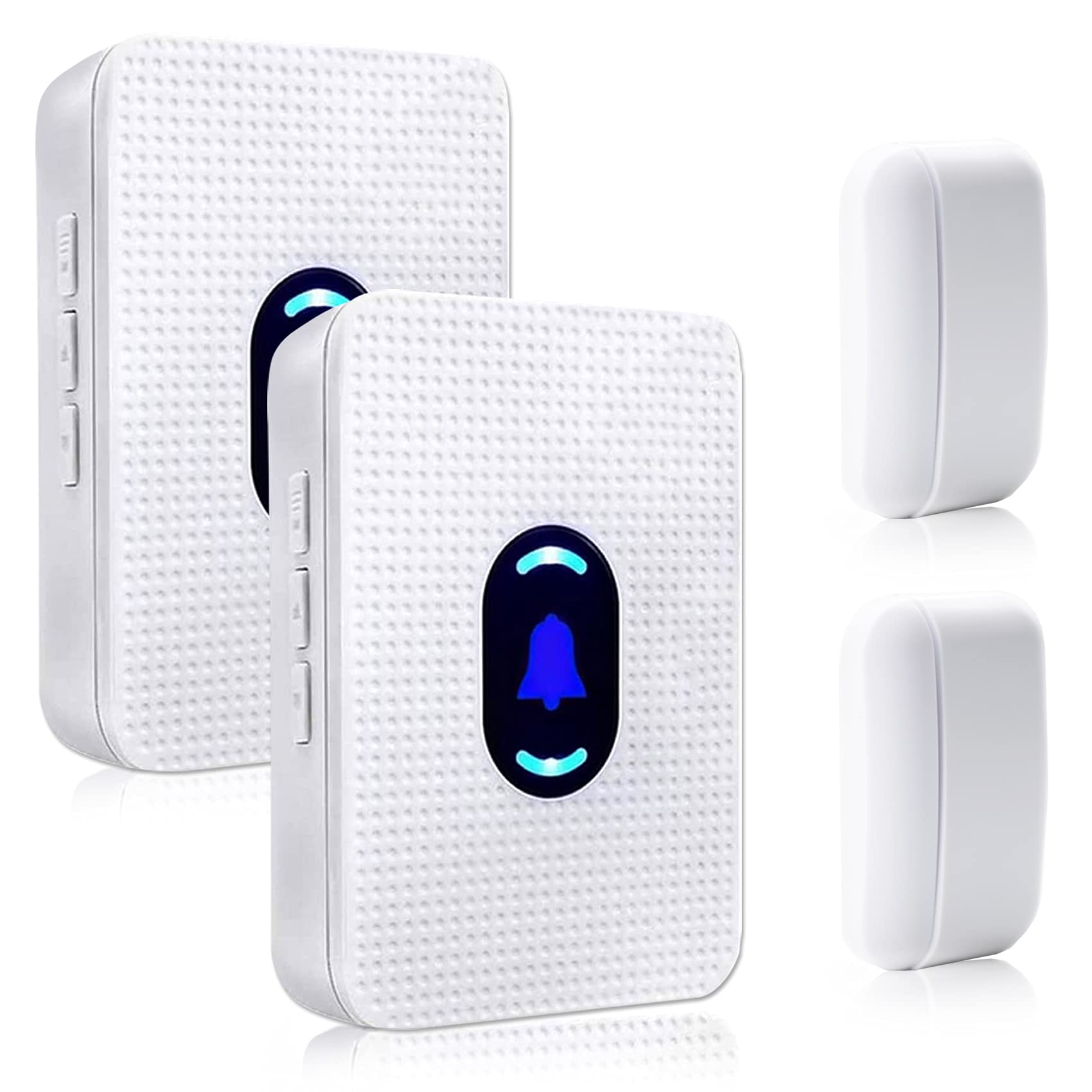 600 Feet Range Call System Wireless Caregiver Pager & Emergency Alert ...