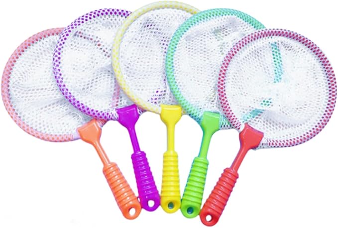 5Pcs Fishnets Toys Utensils, Insect Catching Nets,Fishing Net,Butterfly ...